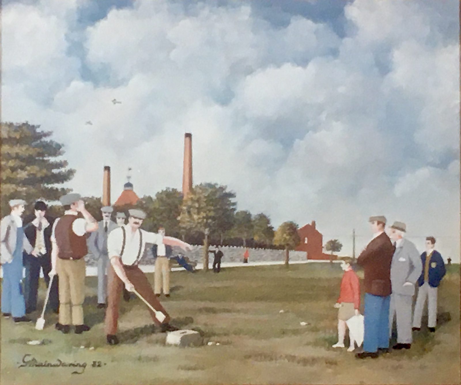 John Tommy Chadwick, “The Champ” In Action (2) - George Mainwaring